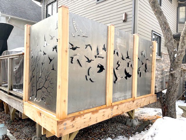 Birds in Flight Screen - Soul Metal