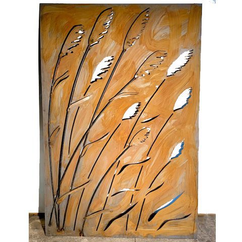 Windswept Grasses Screen - Soul Metal